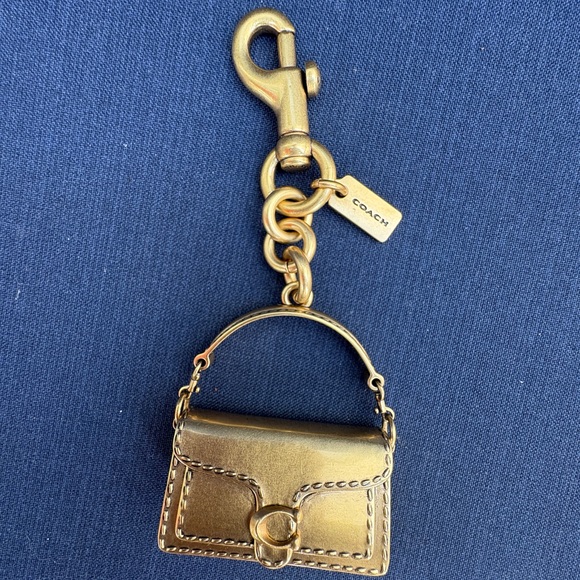 Coach | Accessories | Coach Tabby Bag Charm Brassbrass | Poshmark
